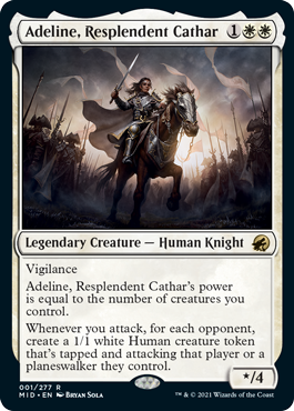 Adeline, Resplendent Cathar Historic Brawl Deck • Decks • MTG Arena Zone