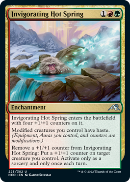 Invigorating Hot Spring • Spoilers • MTG Arena Zone