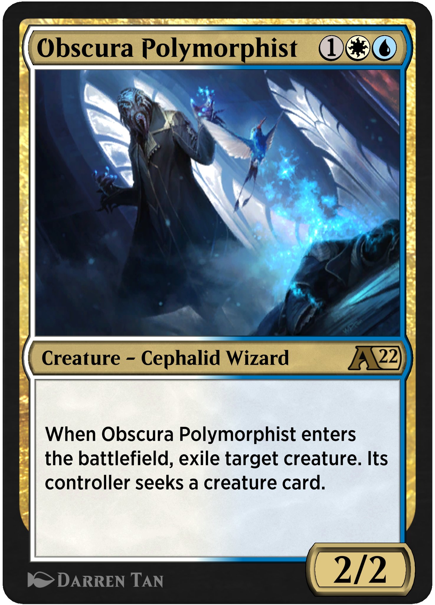 Obscura Polymorphist • Spoilers • MTG Arena Zone