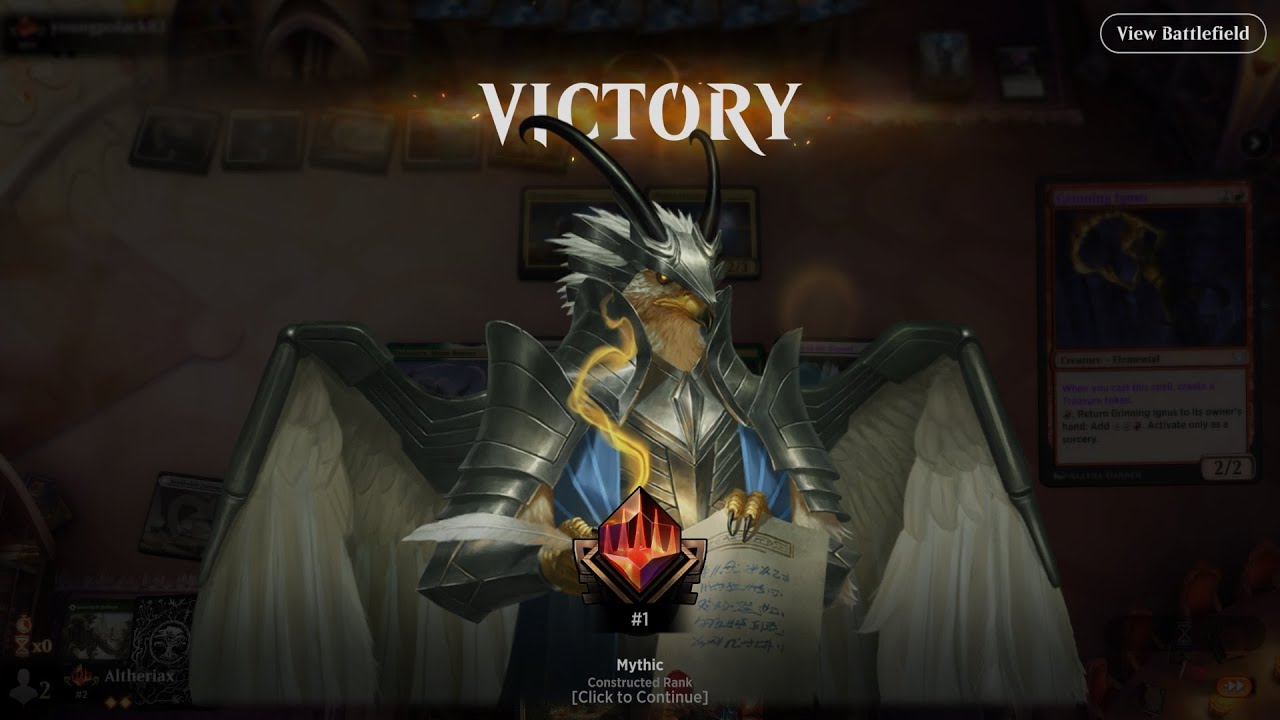 Alchemy #1 Mythic Naya Ignus Lifegain Combo Deck Guide • MTG Arena Zone