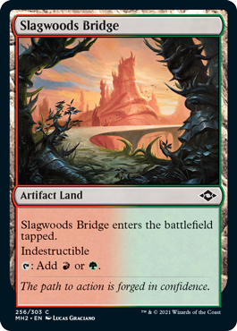 Slagwoods Bridge • Spoilers • MTG Arena Zone