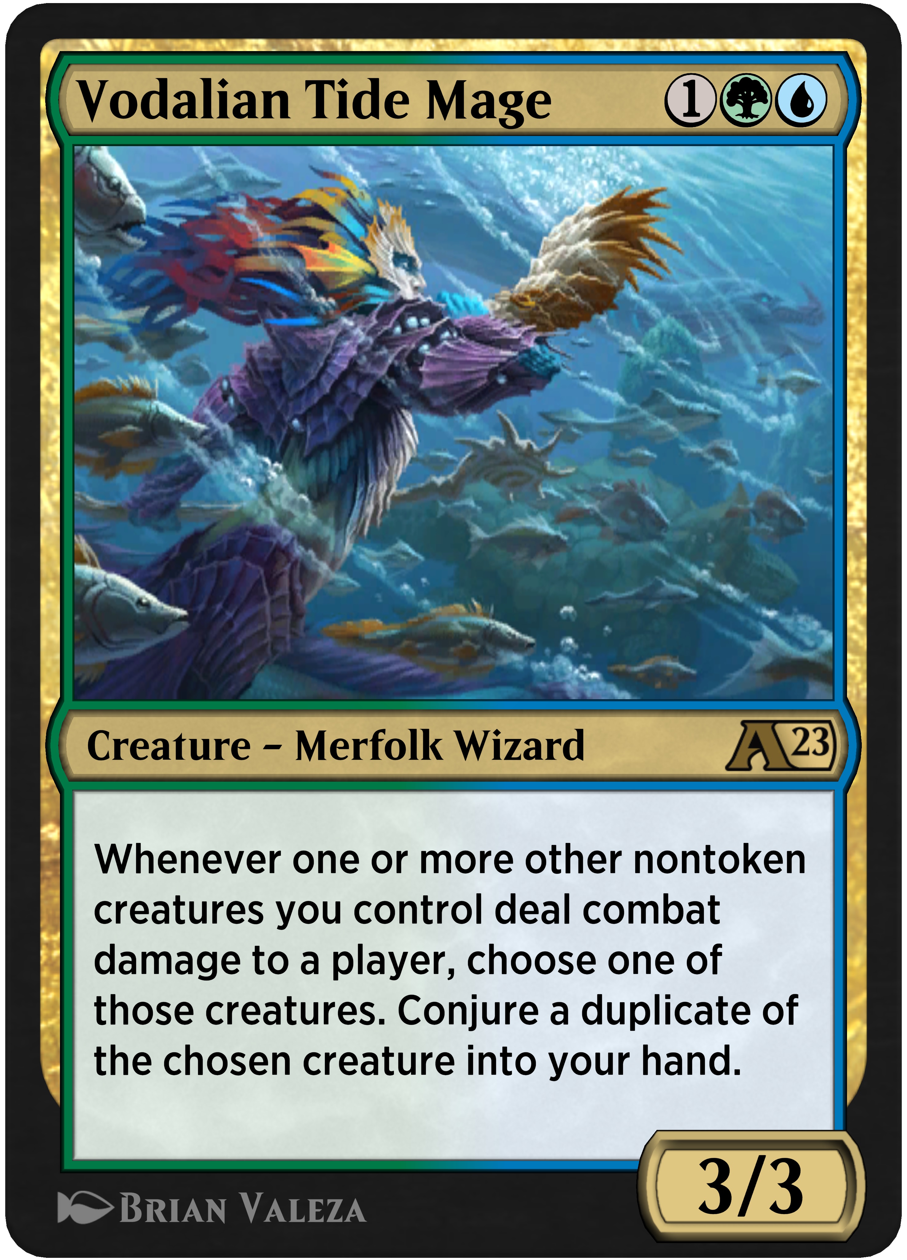 Vodalian Tide Mage • Spoilers • MTG Arena Zone